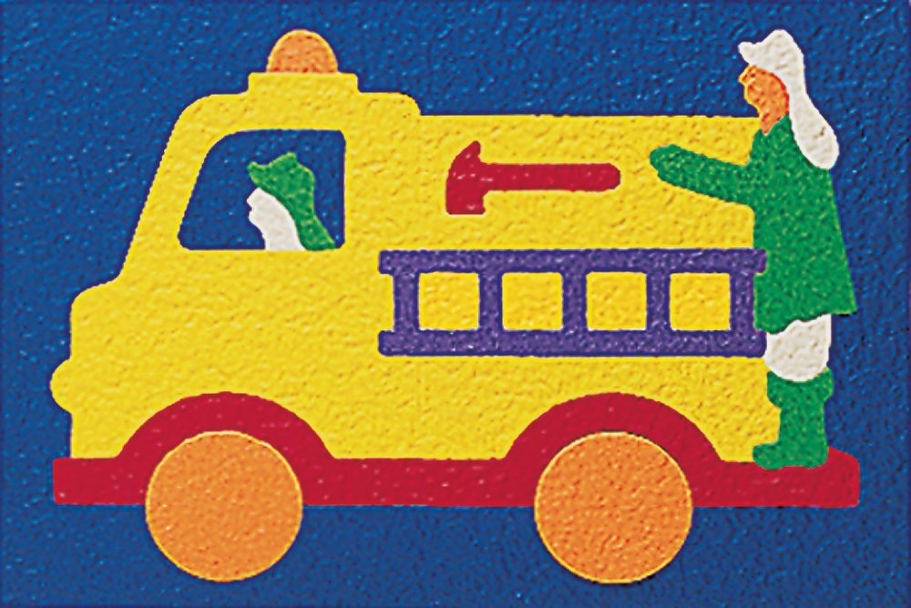 Buy Lauri Crepe Rubber Puzzles - Fire Truck Online at Low Prices in ...