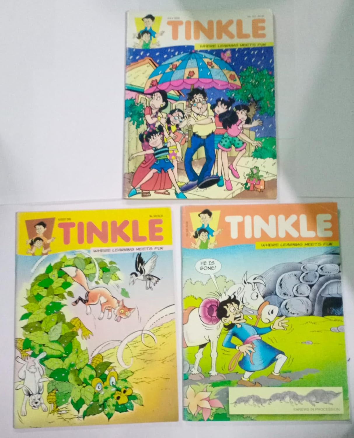 Buy Tinkle Comics ( 3 Books in Set ), No 525, 528 & 527 Book Online at ...
