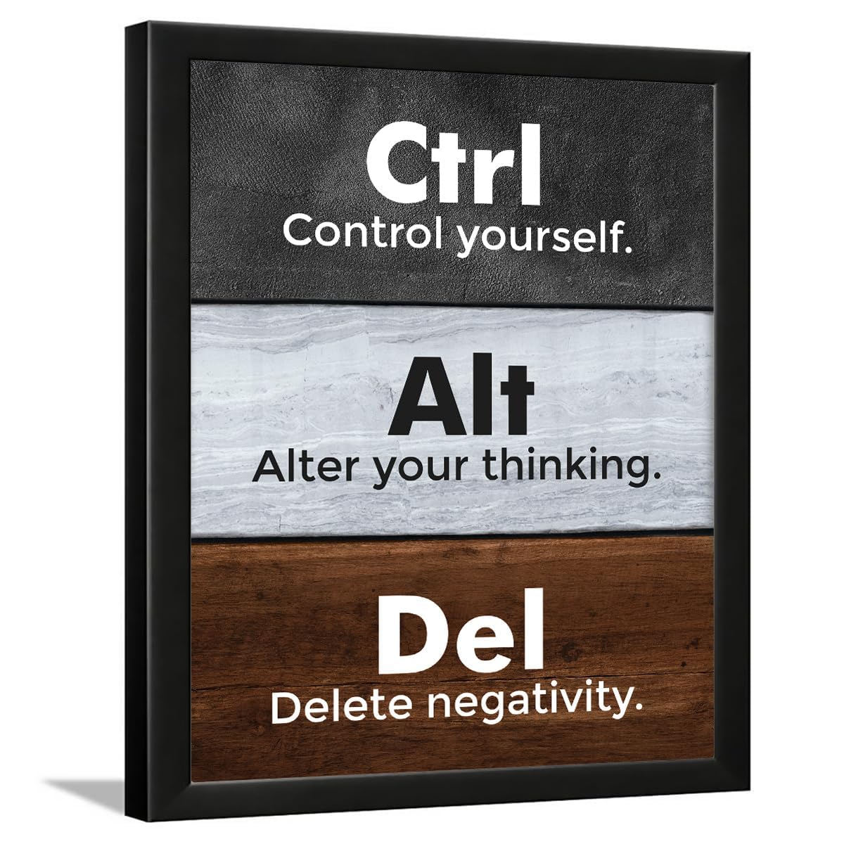 Chaka Chaundh - Motivational Quotes Wall Frames - Ctrl Control yourself ...