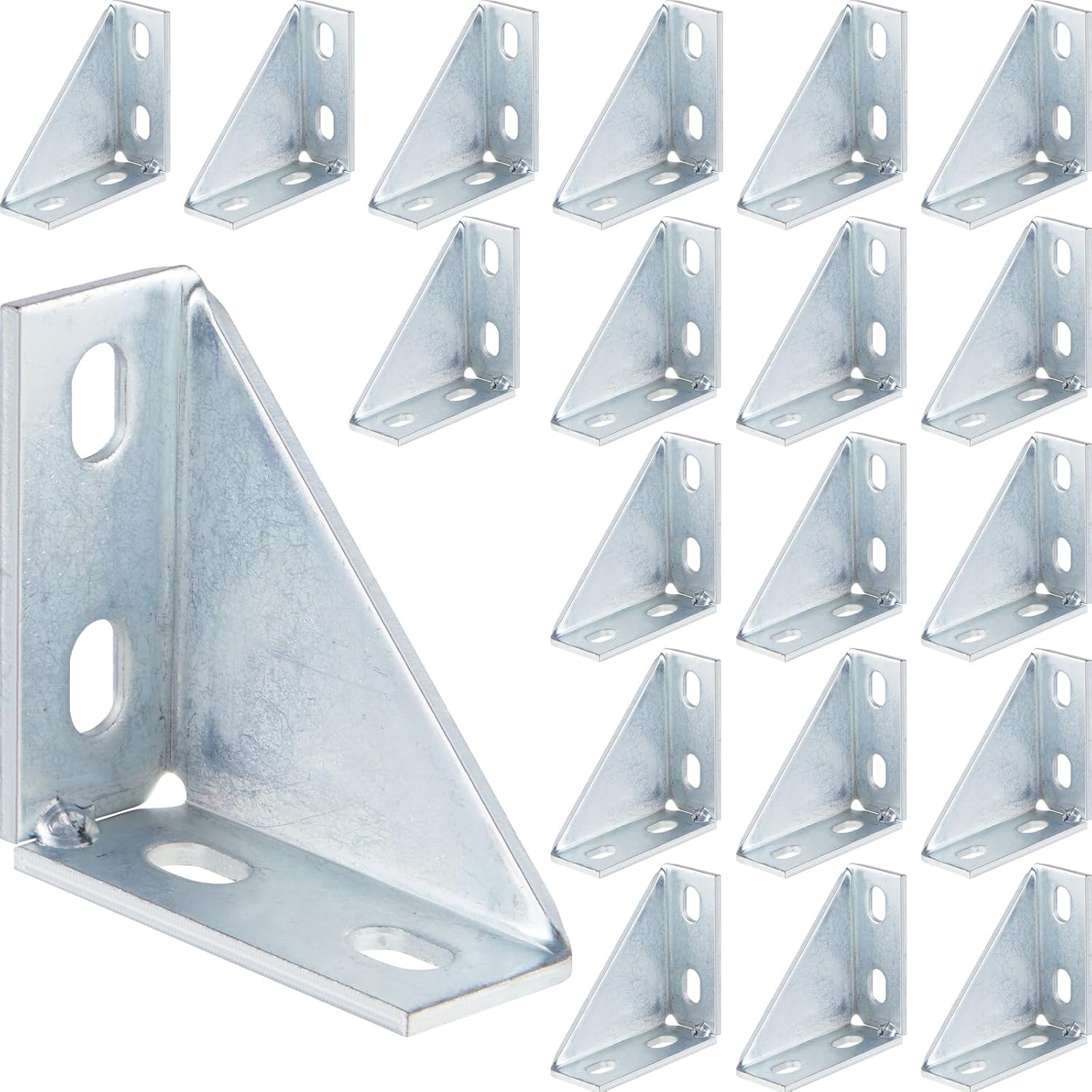 Amazon.com: Yaocom 20 Pcs 90 Degree Gusseted Fitting for 1-5/8" Channel ...