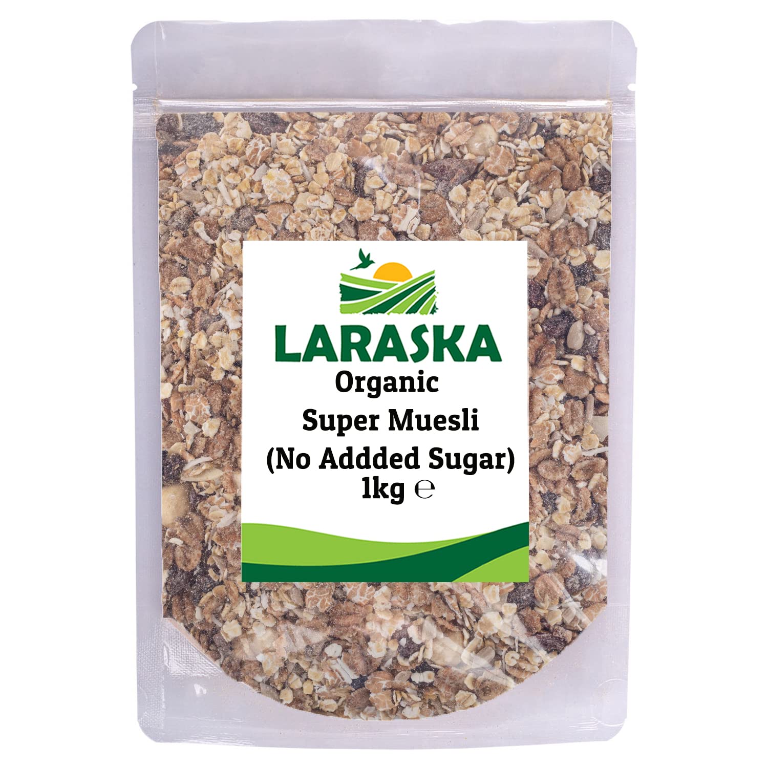 Buy Super Muesli 1kg (No Addded Sugar) Blend of Wholegrain Flakes ...