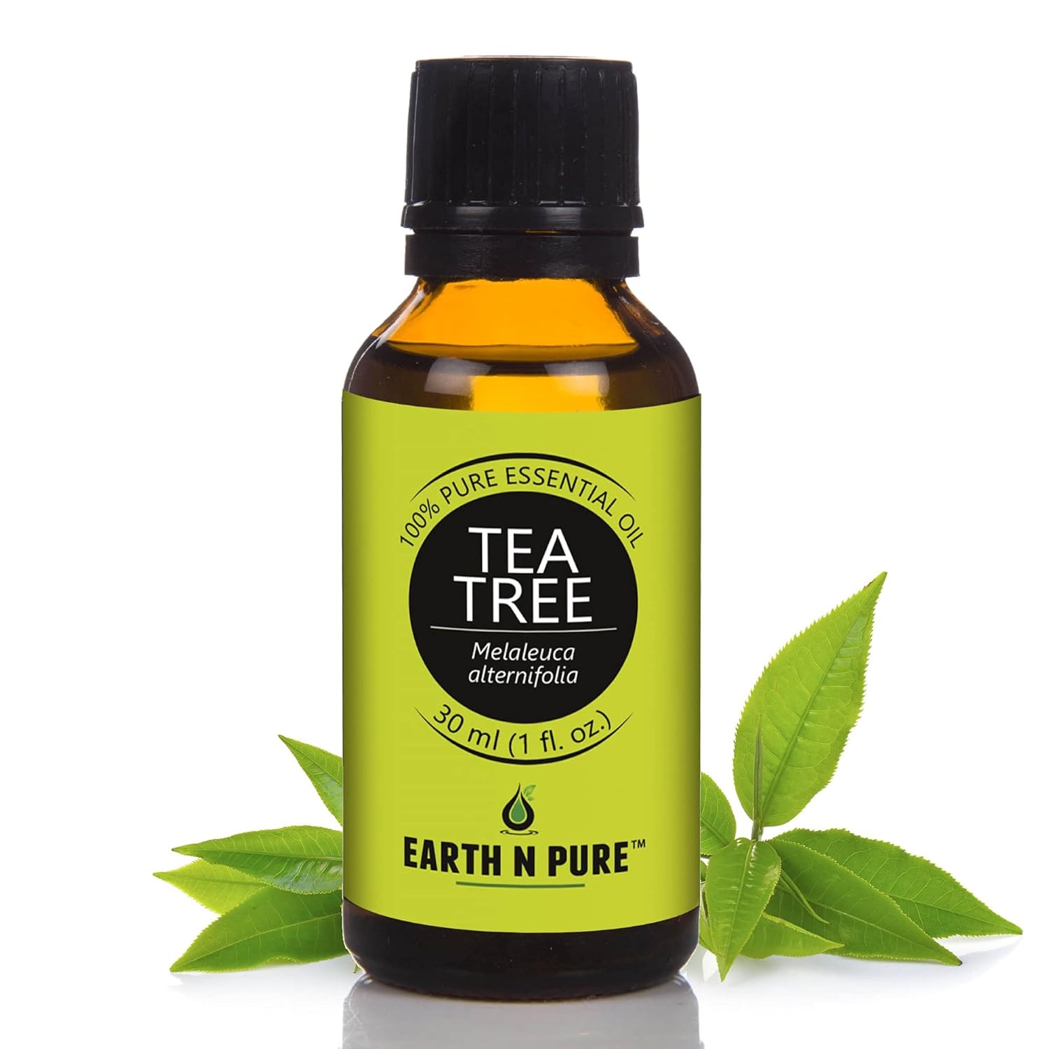Earth N Pure Tea Tree Essential Oil 100% Pure, Undiluted, Natural ...