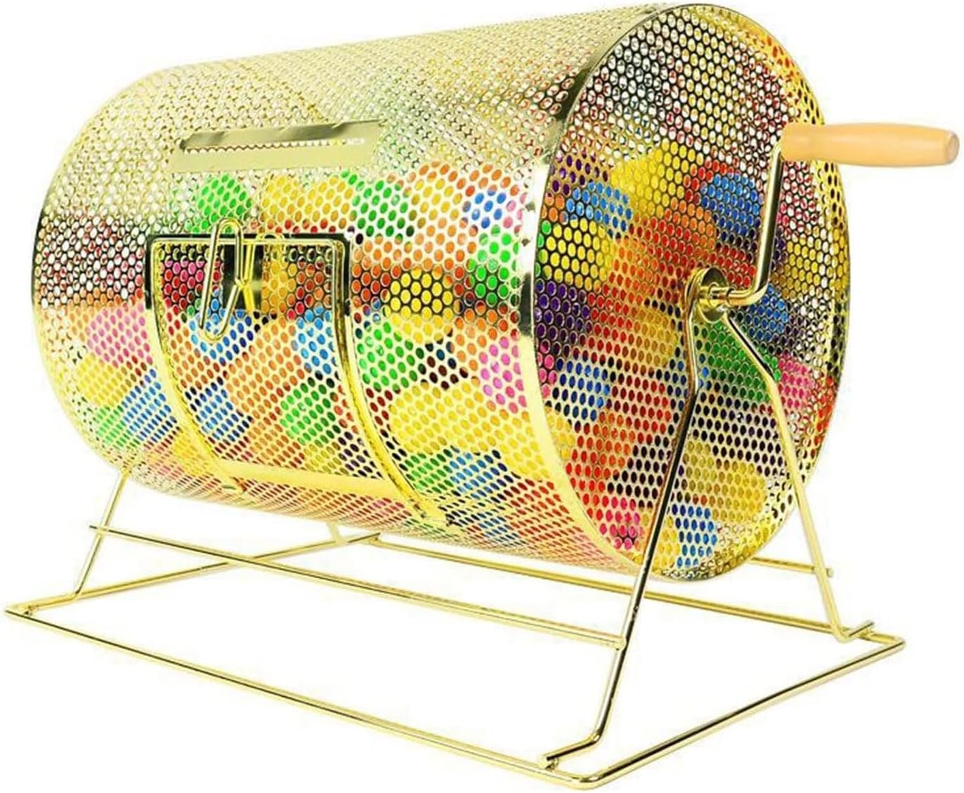 Lottery Drawing Machine Metal Raffle Drum Spin Machine Lottery Machine ...