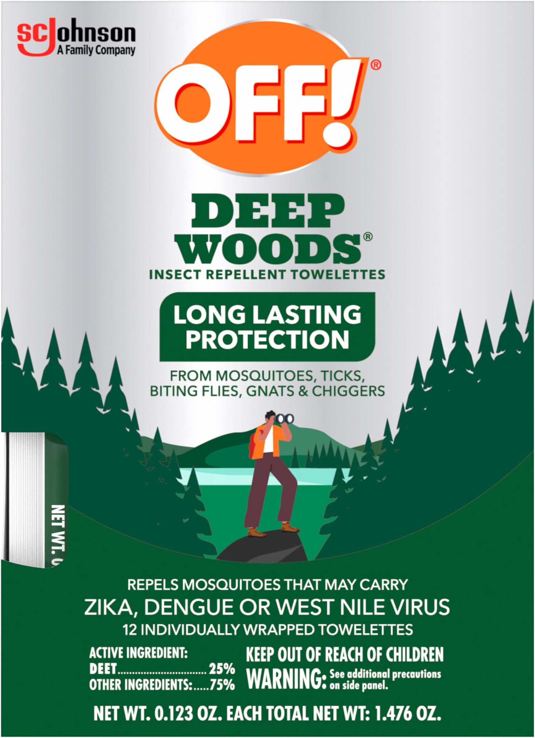 Amazon.com: OFF! Deep Woods Insect Repellent, 6 oz Aerosol Spray ...
