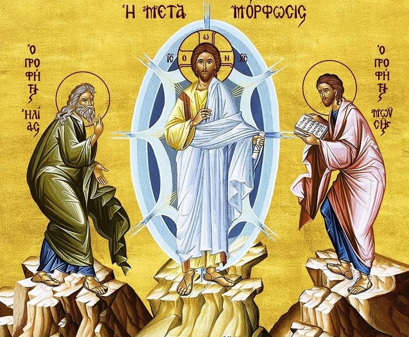 Transfiguration Of Christ Icon