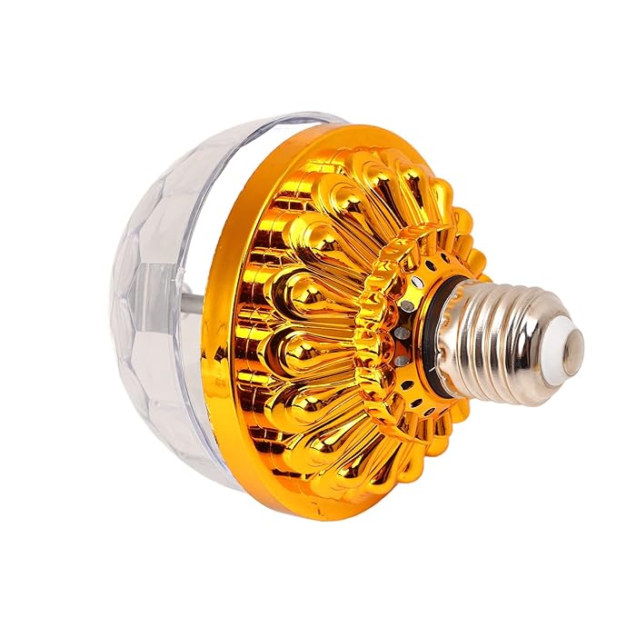 Buy Airshi RGB LED Bulb, 6W 110-220V Full Color LED Rotating Lamp for ...