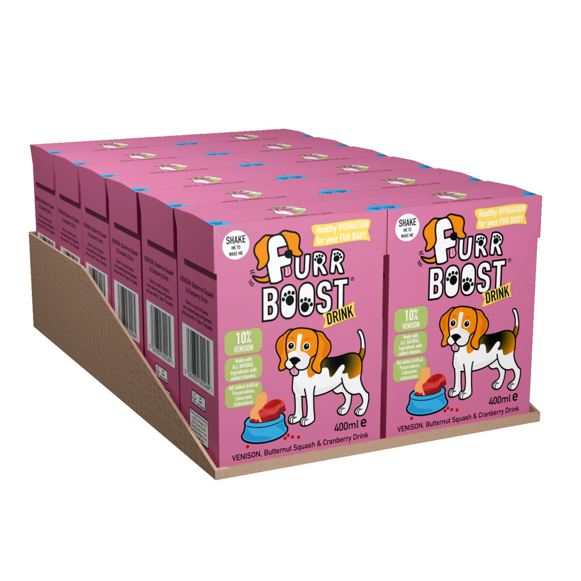 Furr Boost Dog Drink Hydration Pack Venison, Butternut Squash ...