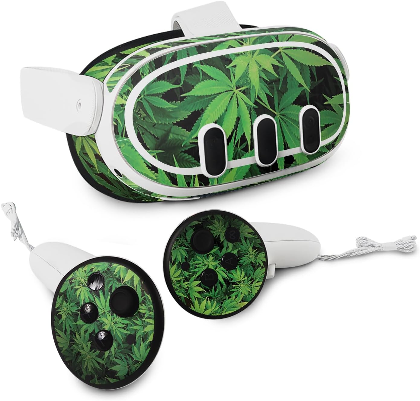 Amazon.com: VR Headset Iron Mask Skin and Accessories Stickers Kit ...