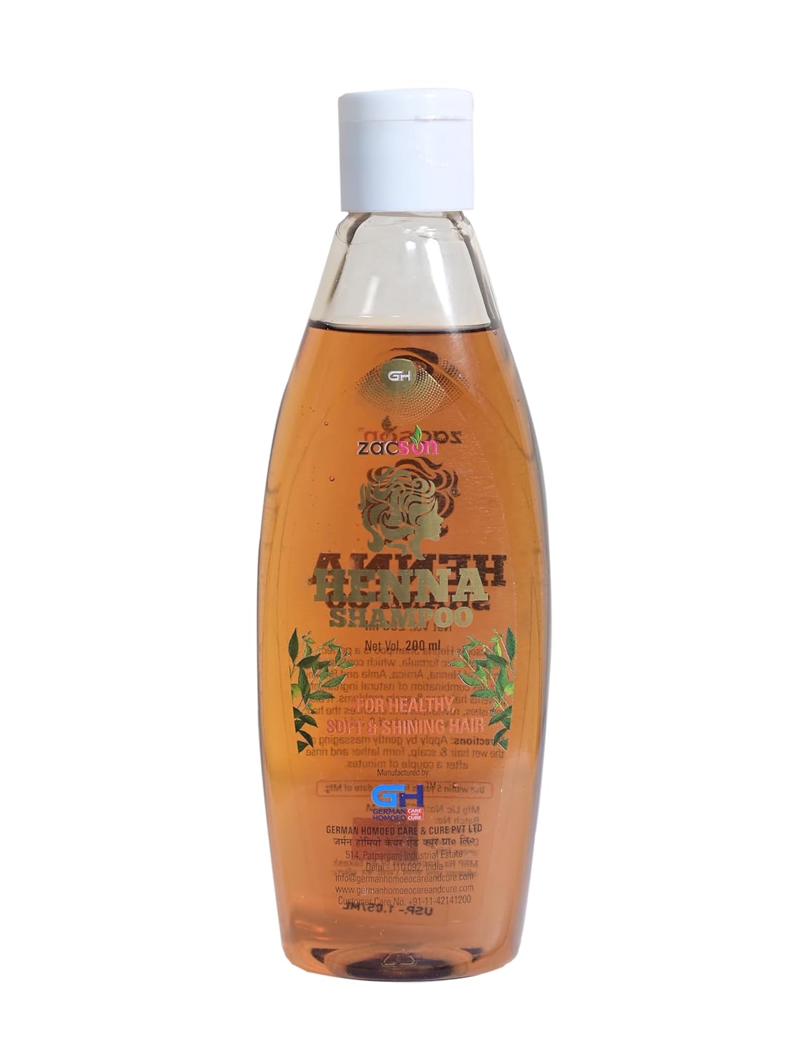 Buy German Homoeo Henna Shampoo | 200ml Online at Low Prices in India ...