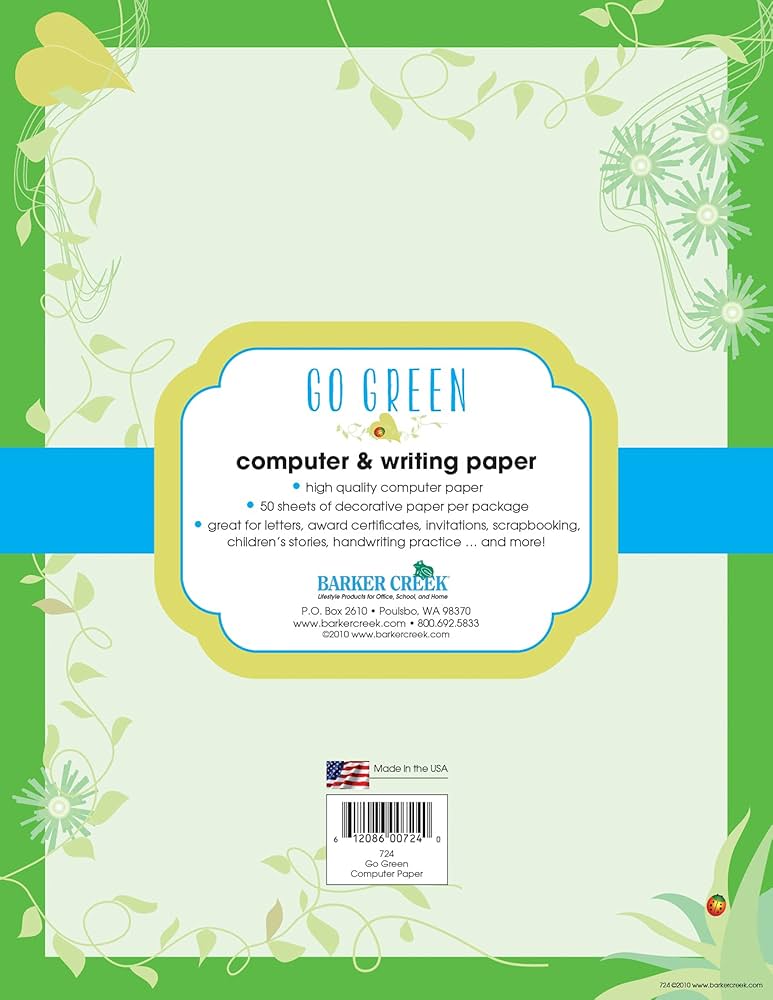 Decorative Computer Paper