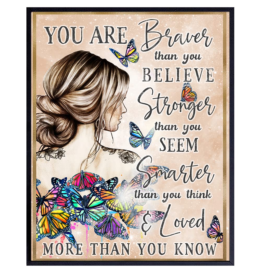 Amazon.com: Positive Quotes Wall Decor - Boho-chic Home Decor for ...