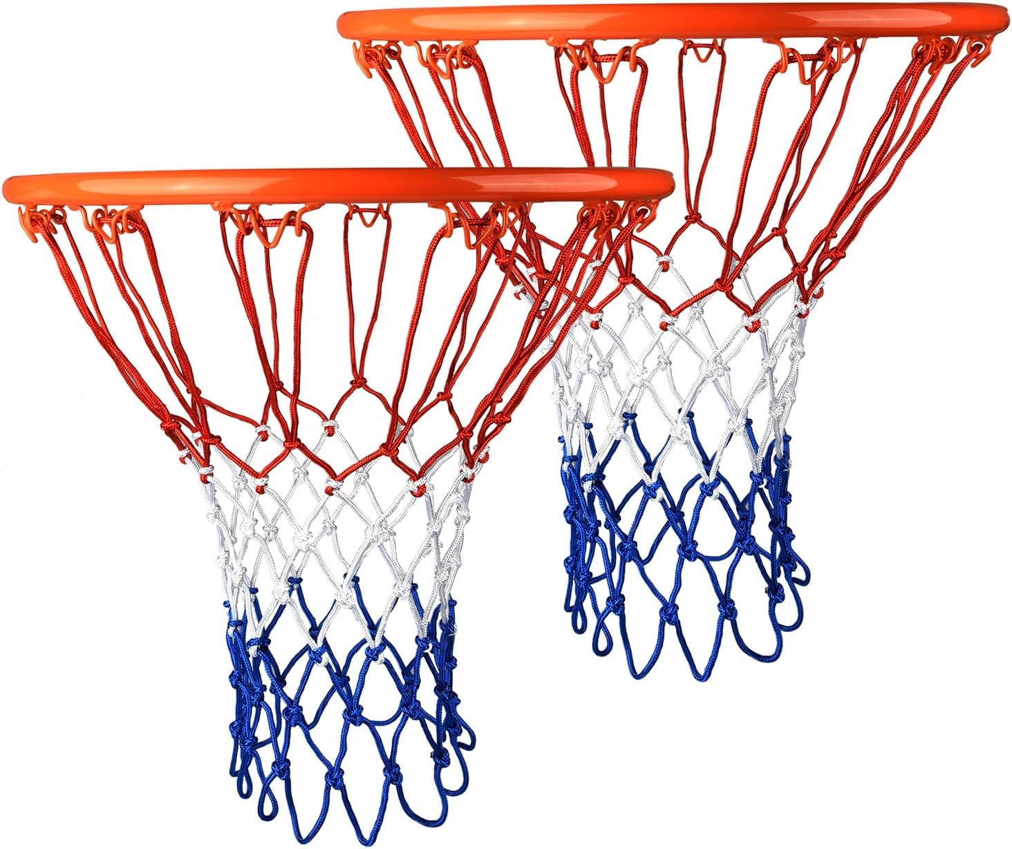 COOLKITALENT Red de Baloncesto de 2 Piezas para Baloncesto, Red Gruesa ...