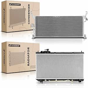 Amazon.com: A-Premium Coolant Radiator & A/C Condenser Cooling Kit ...