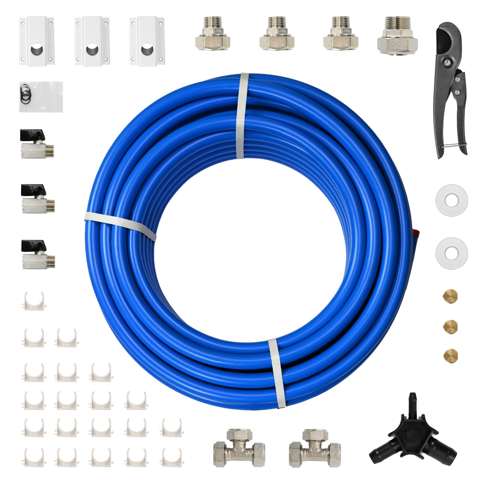 M7500 shop air line kit For RapidAir Maxline 3/4"-Inch Air Compressor ...