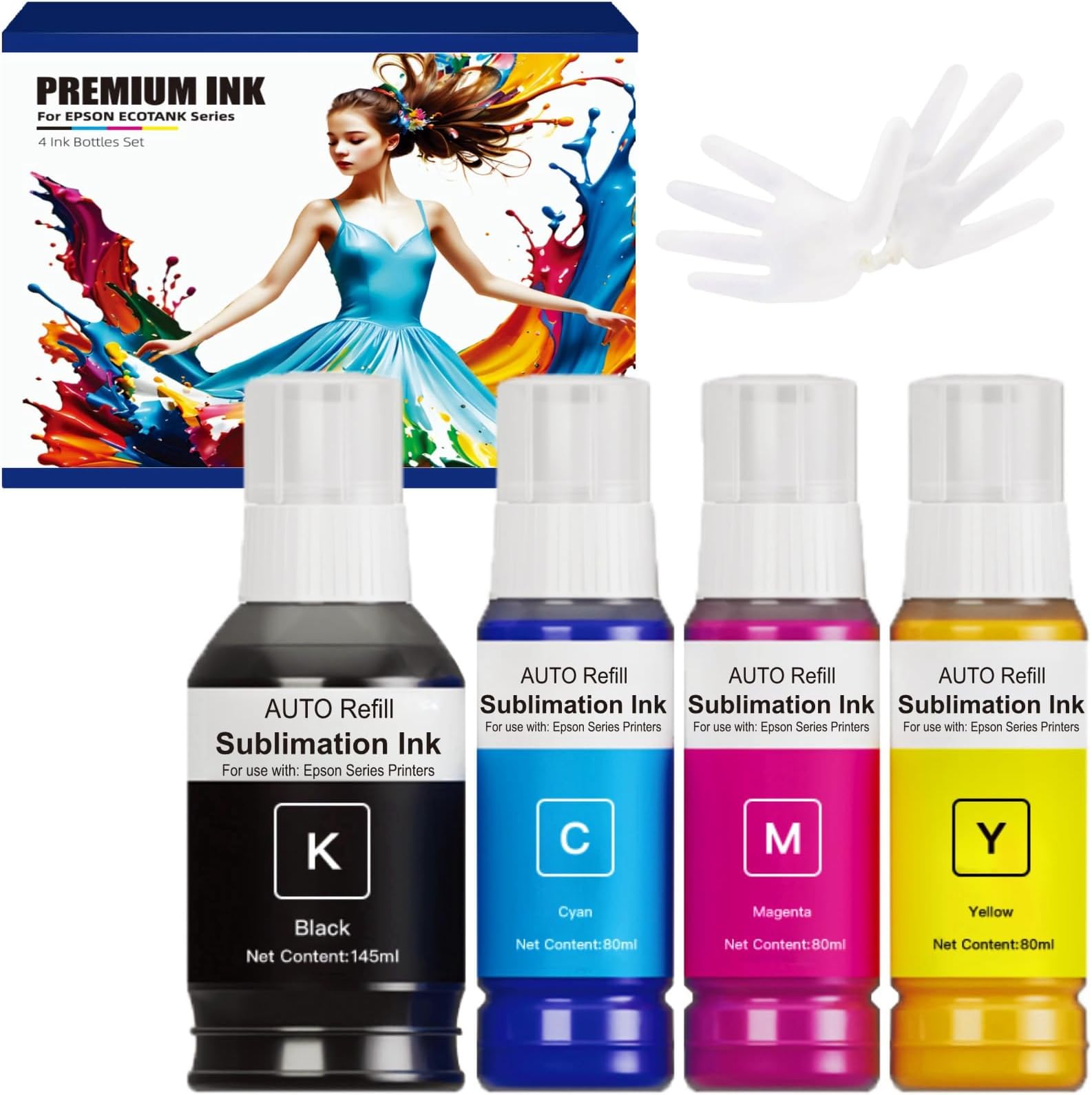 Amazon.com: Sublimation Ink for EPSON et 15000, EPSON et 2400, EPSON ...