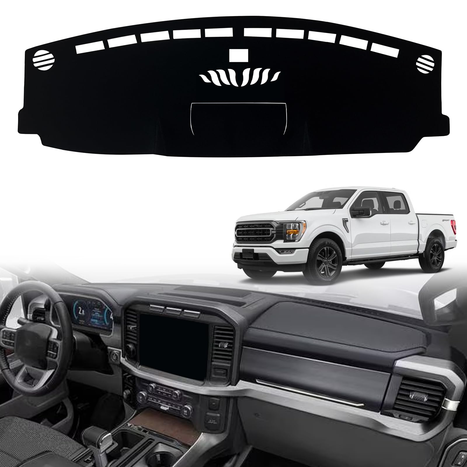 Amazon.com: INUBOXES Dashboard Dash Board Cover Mat Pad Carpet Non-Slip ...