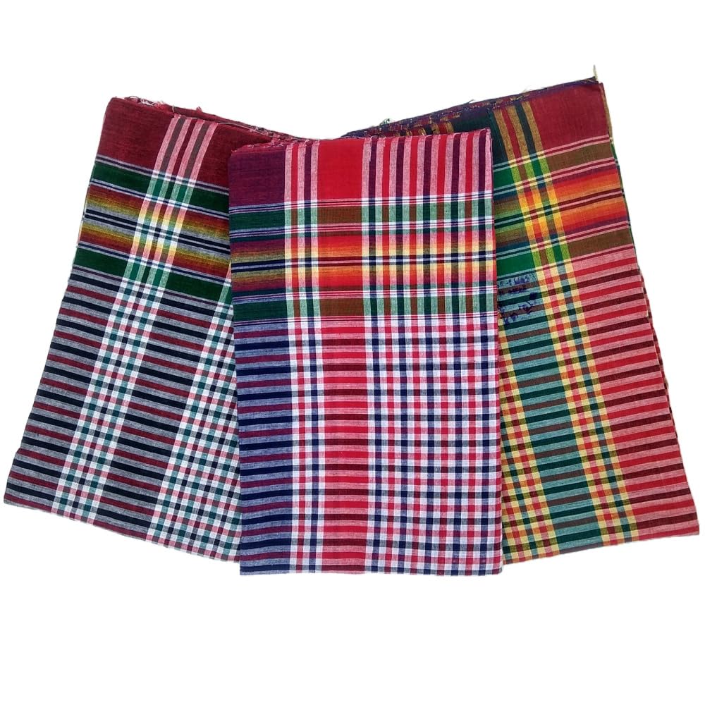 Gamcha Cotton Towel Gamosa of Bengal 100% Pure Cotton Super Soft Multi ...