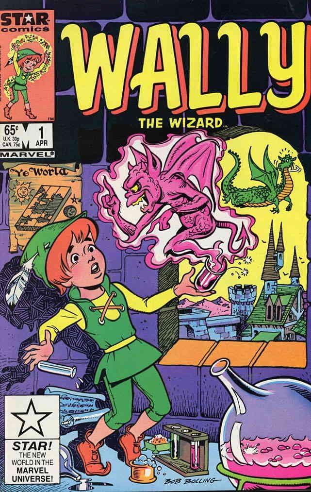 Amazon.com: Wally the Wizard #1 FN ; Marvel comic book | Star All Ages ...