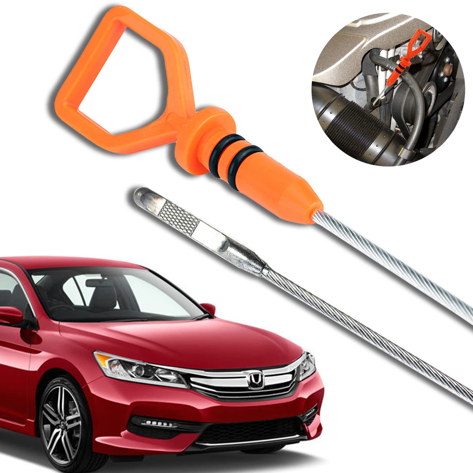 Amazon.com: E-Vniko Engine Oil Dipstick Level Dip Stick Compatible for ...