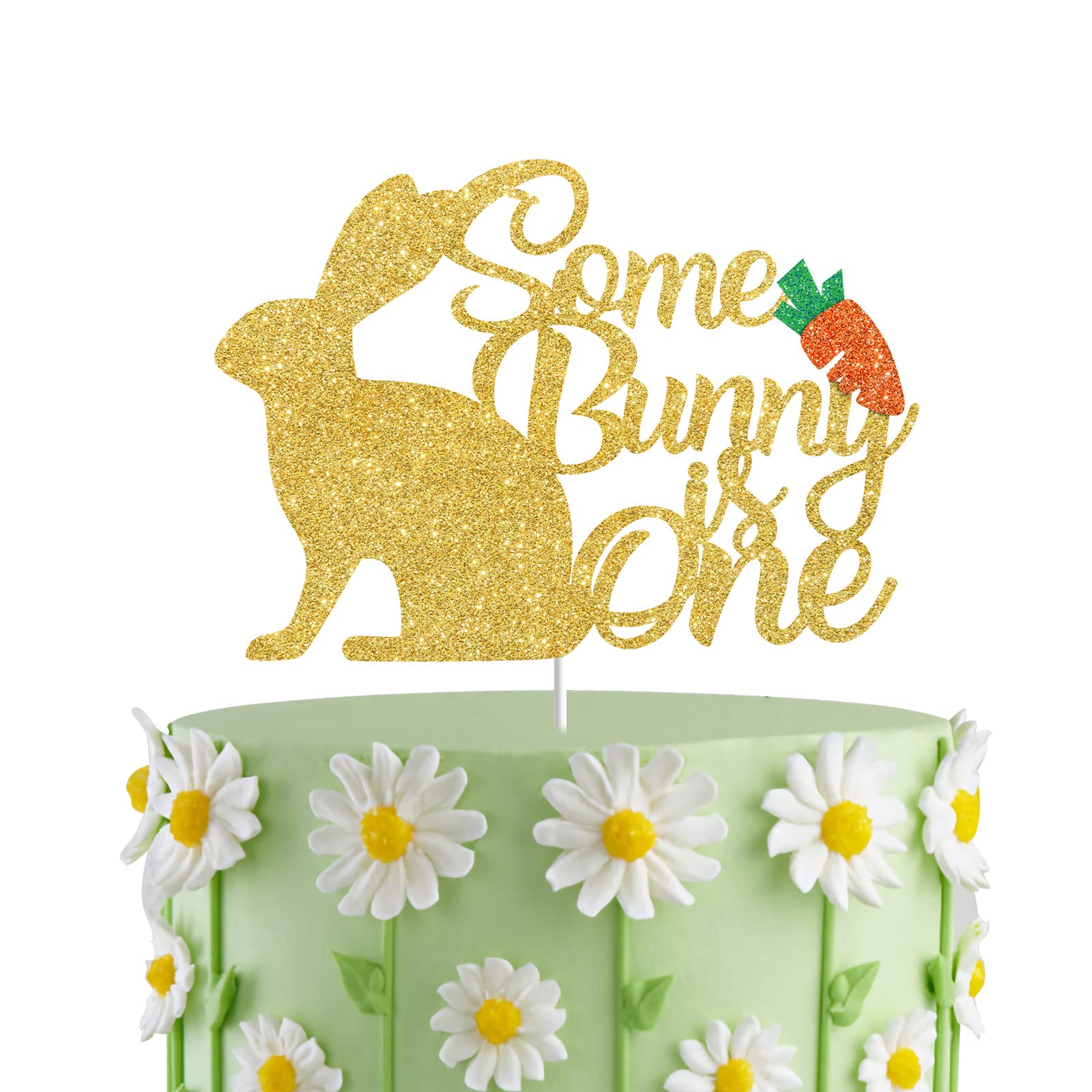 Bunny First Birthday Cake