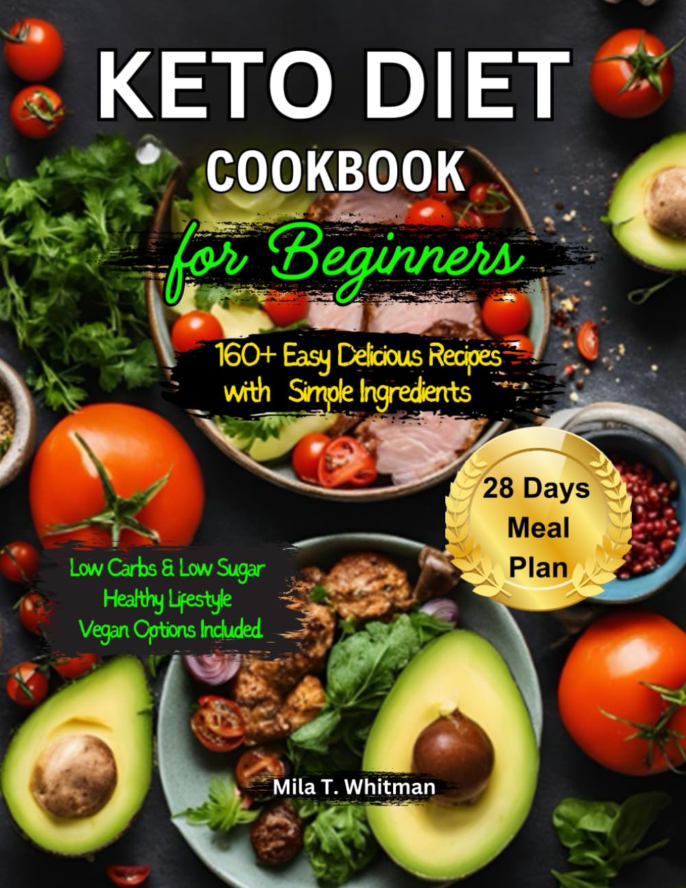 Amazon.com: Keto Diet Cookbook for Beginners: 160+ Easy Delicious Recipes with Simple ...