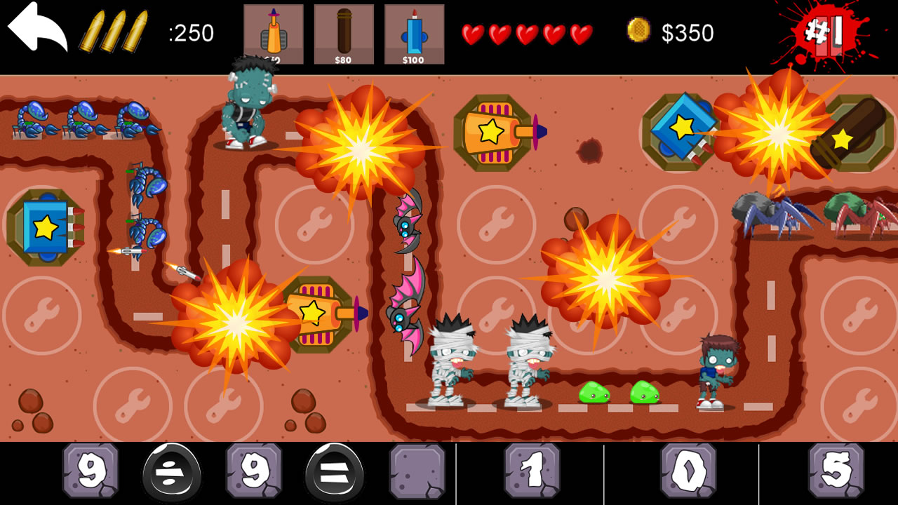 Math Vs Zombies Tower Defense - App on Amazon Appstore