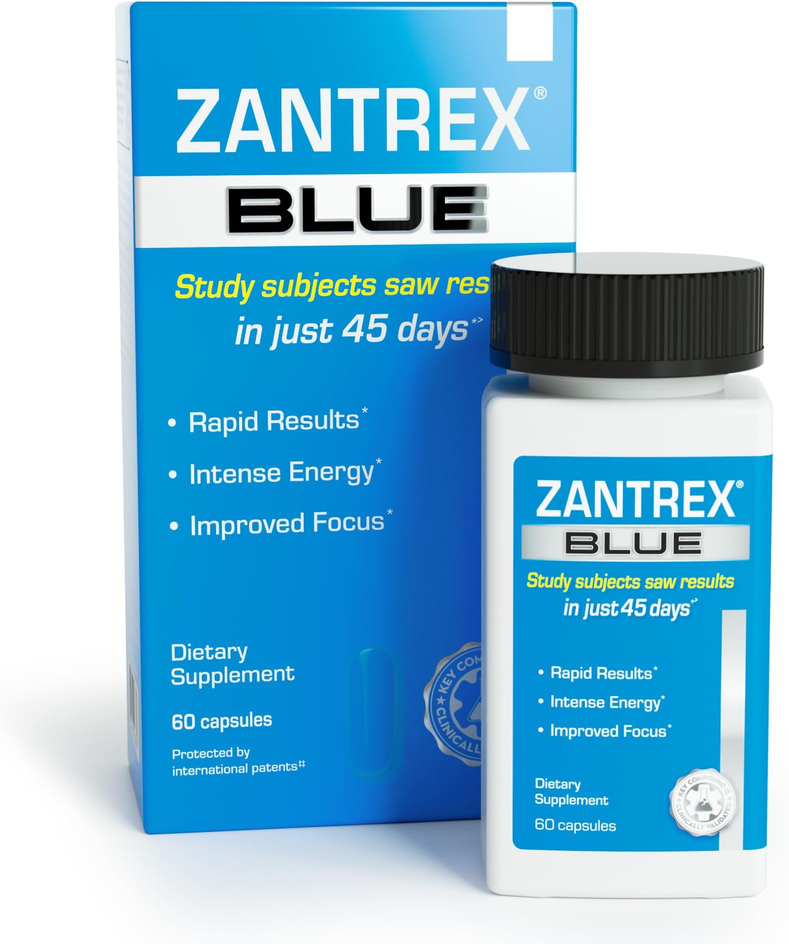 Amazon.com: Zantrex Blue - High Energy Supplement - 300MG Natural ...