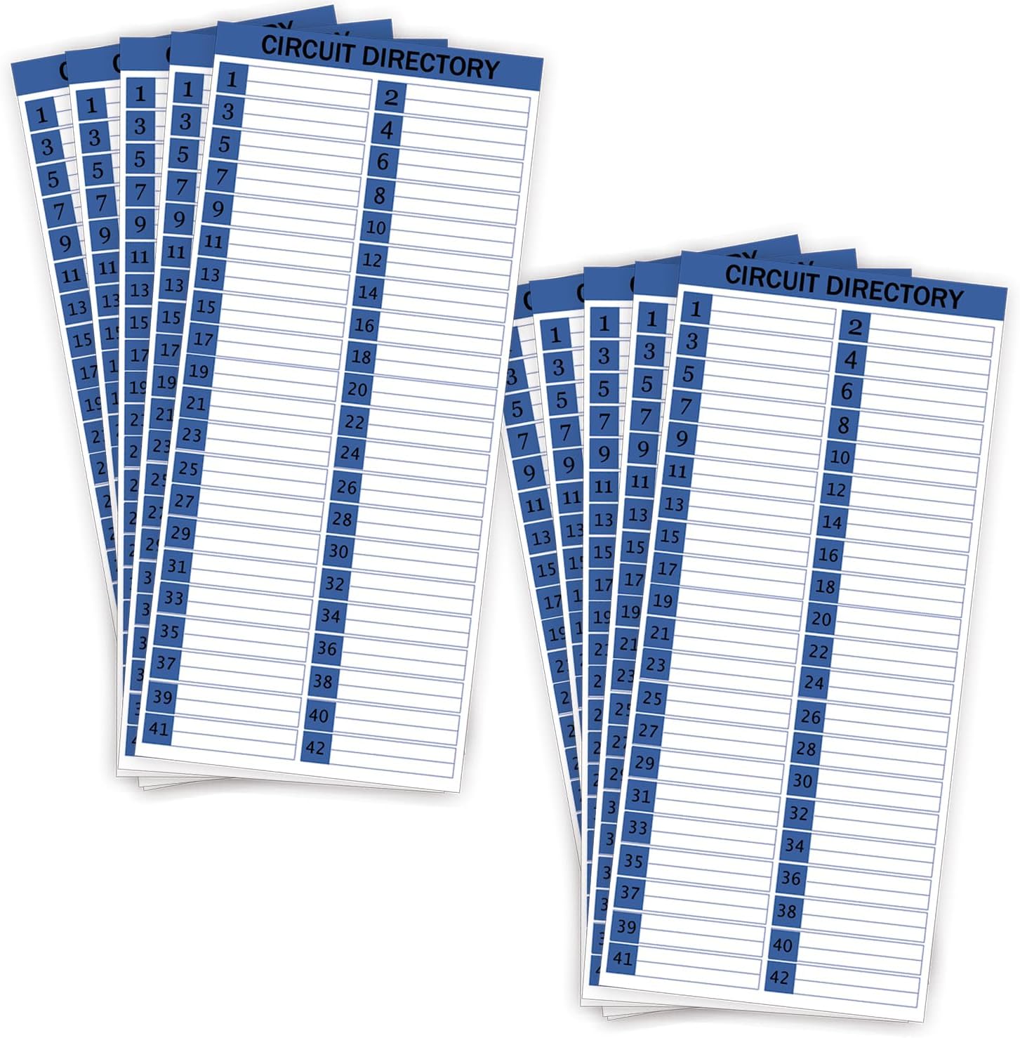 Amazon.com : Replacement for Breaker Panel Labels Electrical Electric ...