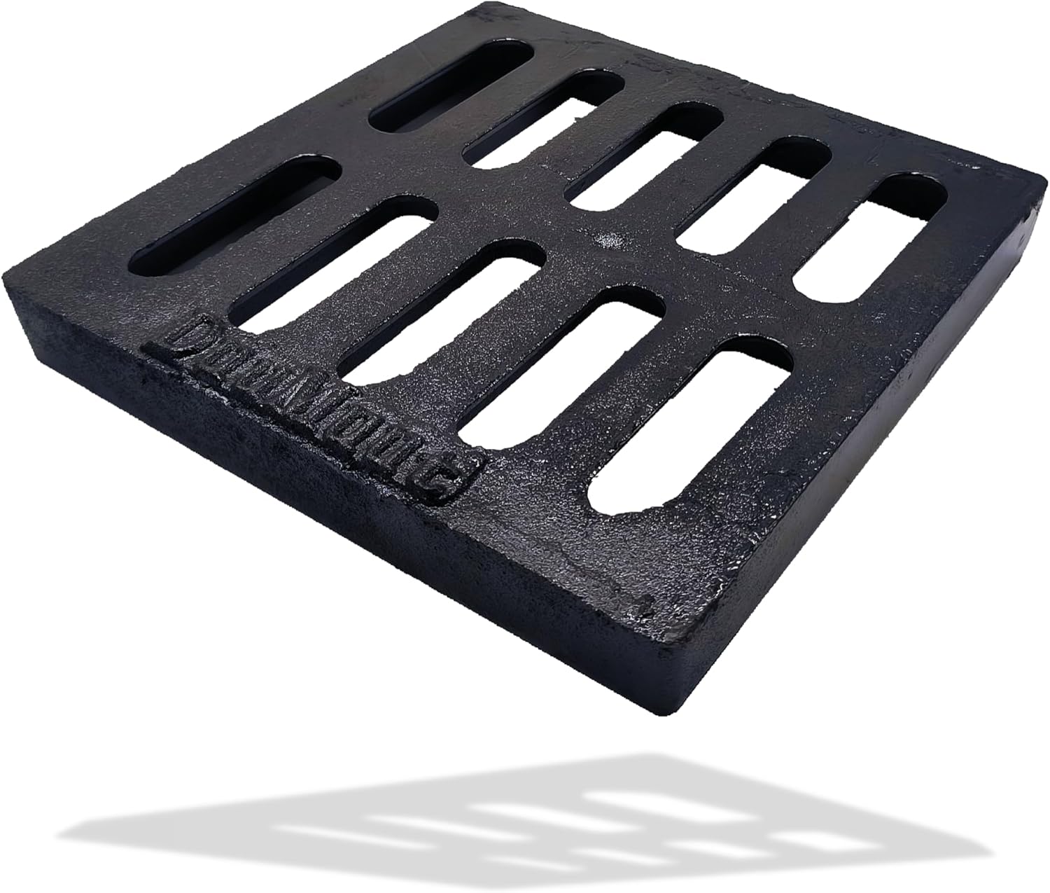 DuuMuut Cast Iron Drain Grate for NDS 9x9 Catch Basin, Outdoor Drain ...