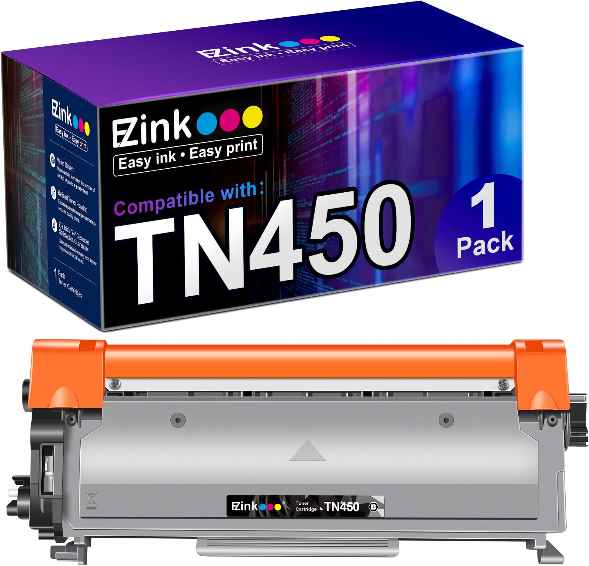 Amazon.com: TN450 Toner Cartridge Compatible for Brother TN 450