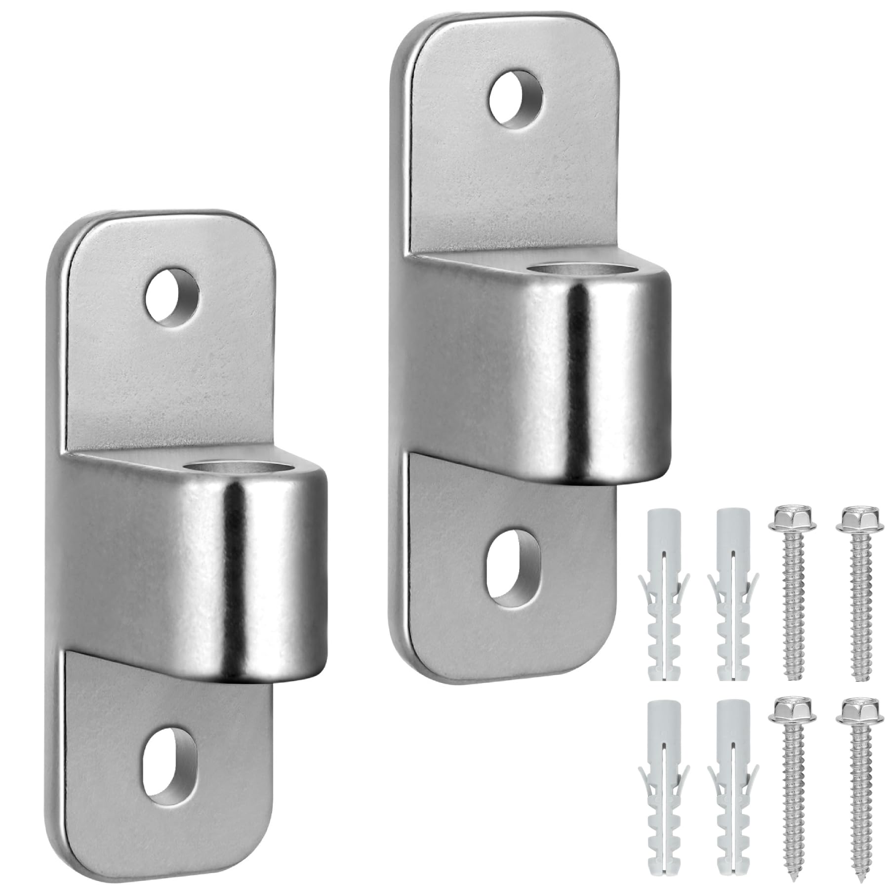 Amazon.com: Vatemechie Heavy-Duty 304 Stainless Steel Wall Mount Gate ...
