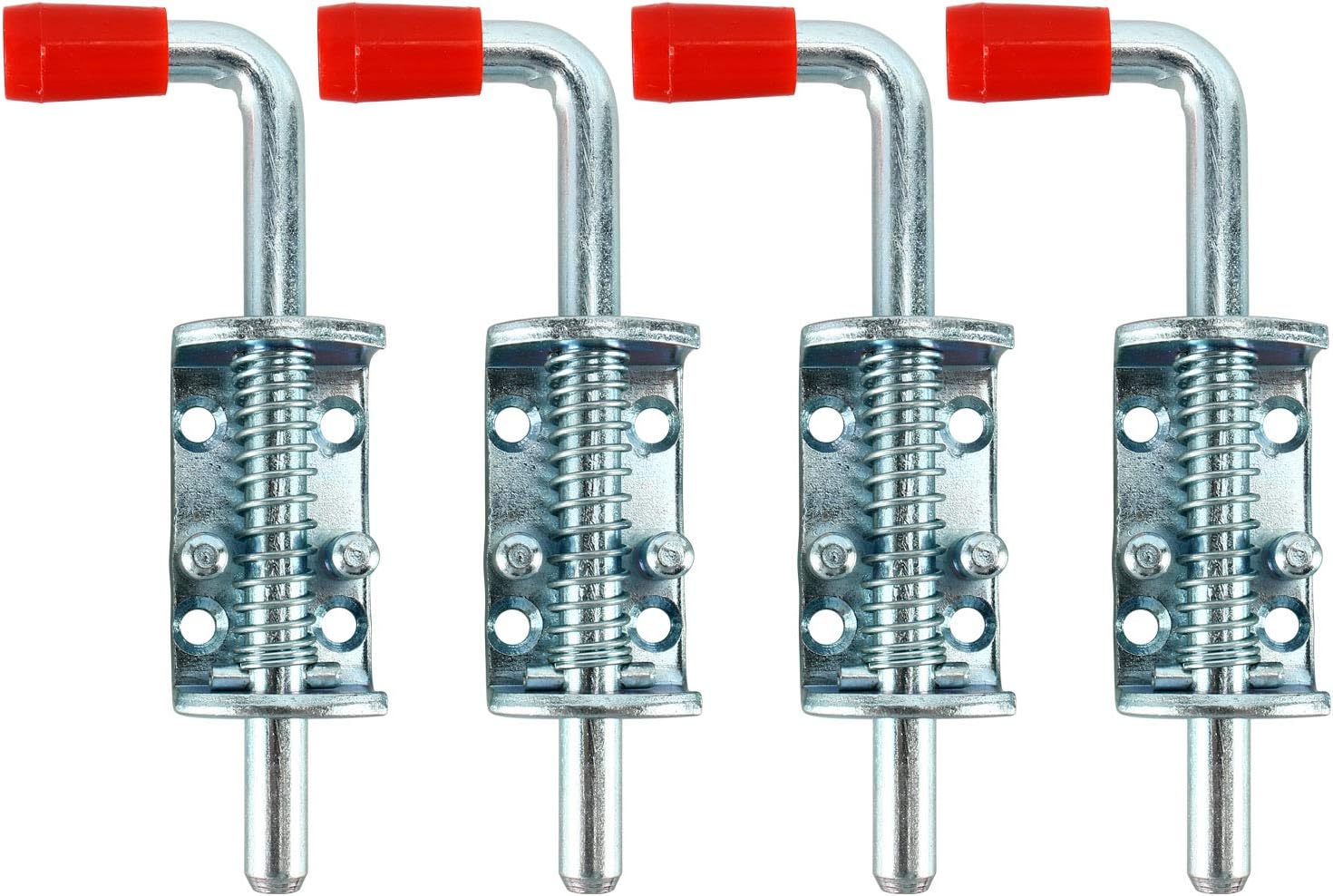 Homend 4Pack Metal Lock Barrel Bolt Spring Loaded Locking Latch 6.5 ...