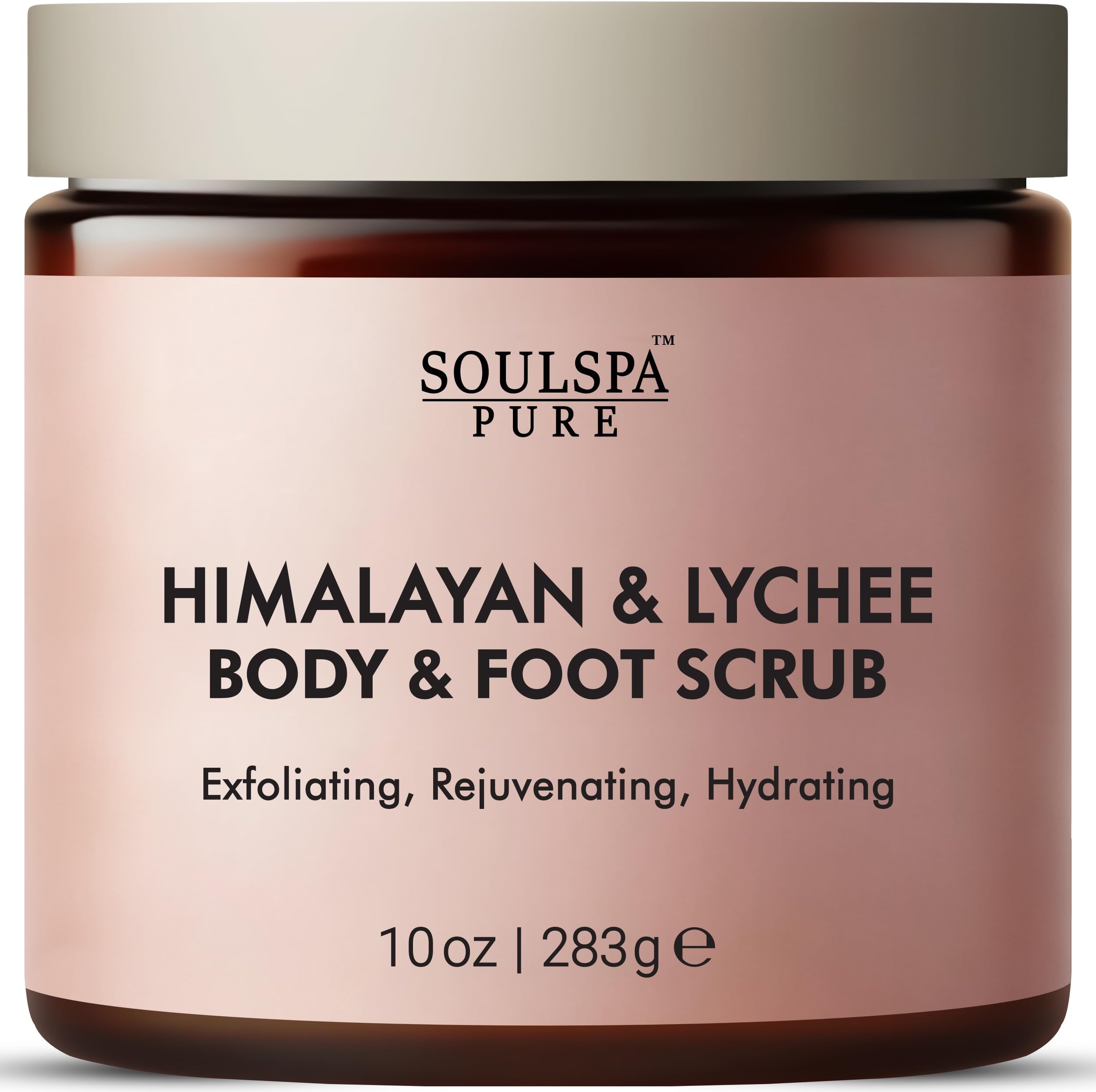 Amazon.com : SOULSPA PURE Himalayan Foot & Body Scrub - Luxurious ...