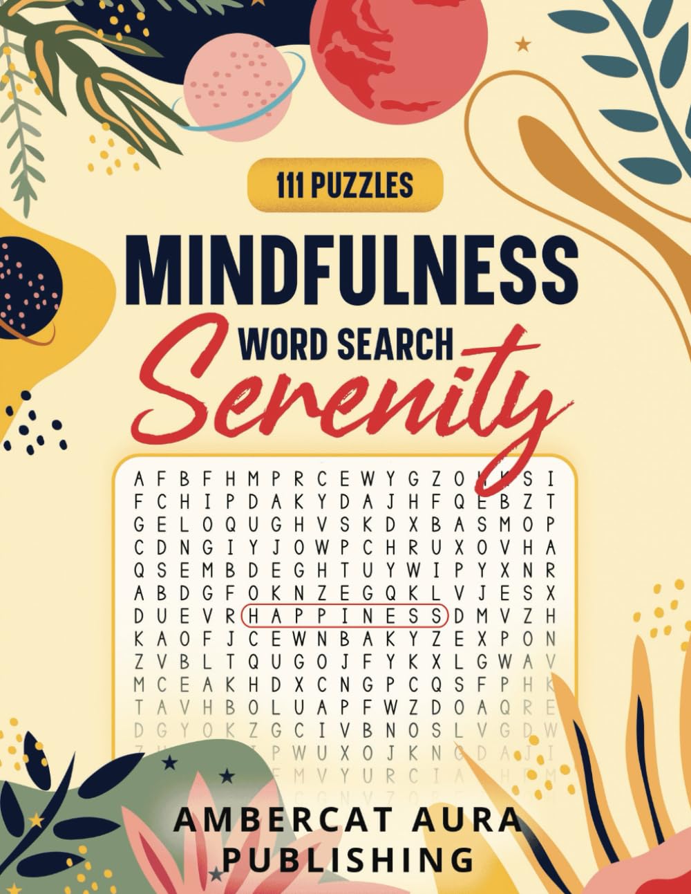 Mindfulness Word Search Serene: Calming Puzzles for Adults to Make You ...