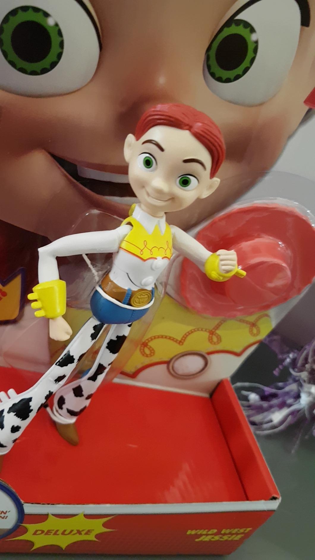 Amazon.com: Toy Story Deluxe Jessie Action Figure : Toys & Games