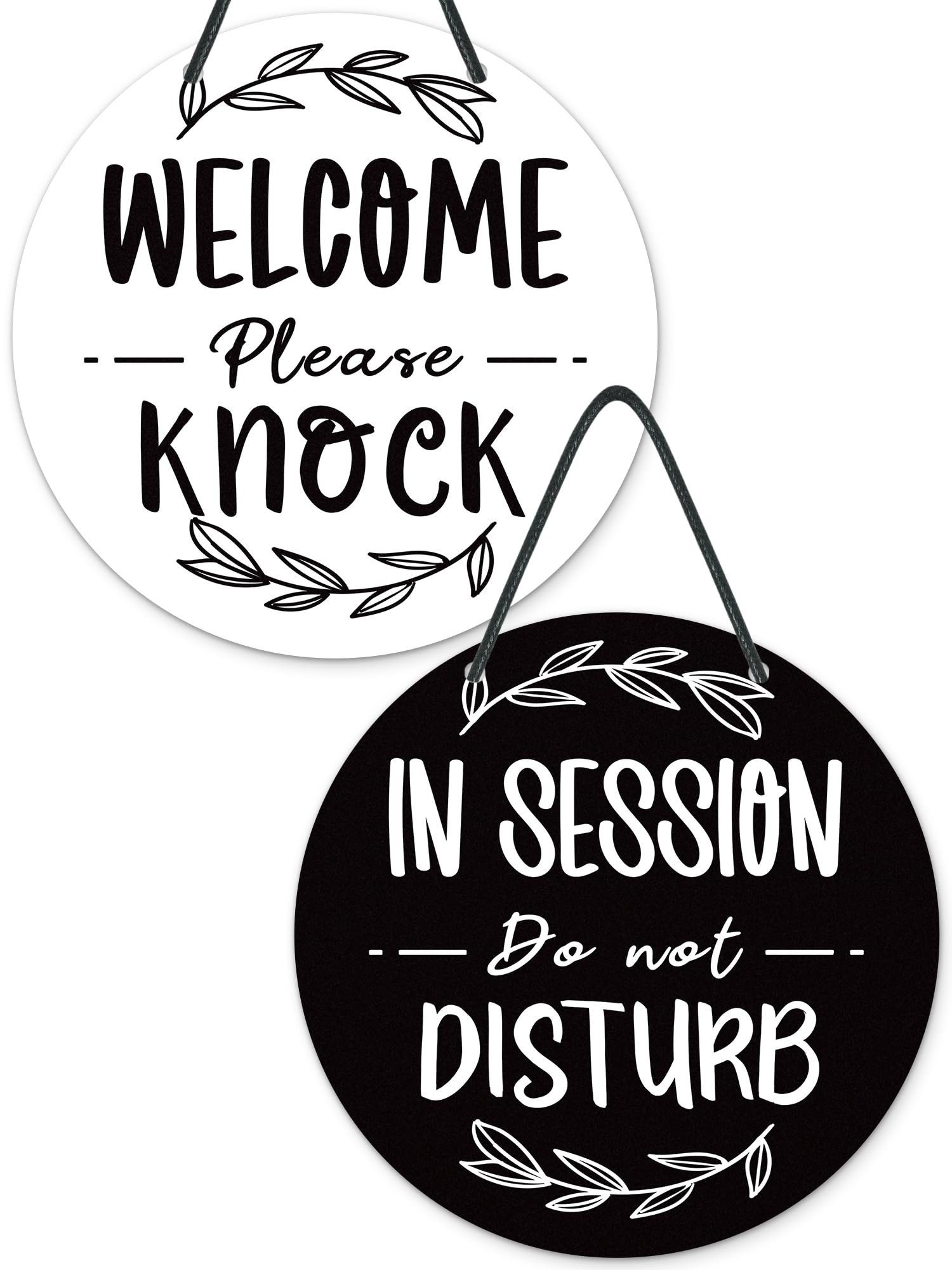 Amazon.com : Putuo Decor Meeting in Progress Door Sign, Welcome Do Not ...
