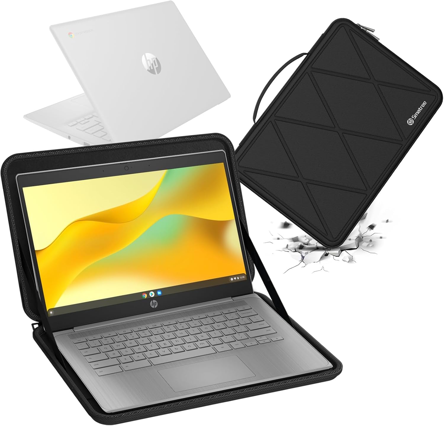 Amazon.com: Smatree Hard EVA Protective Sleeve Case Compatible for 14 ...