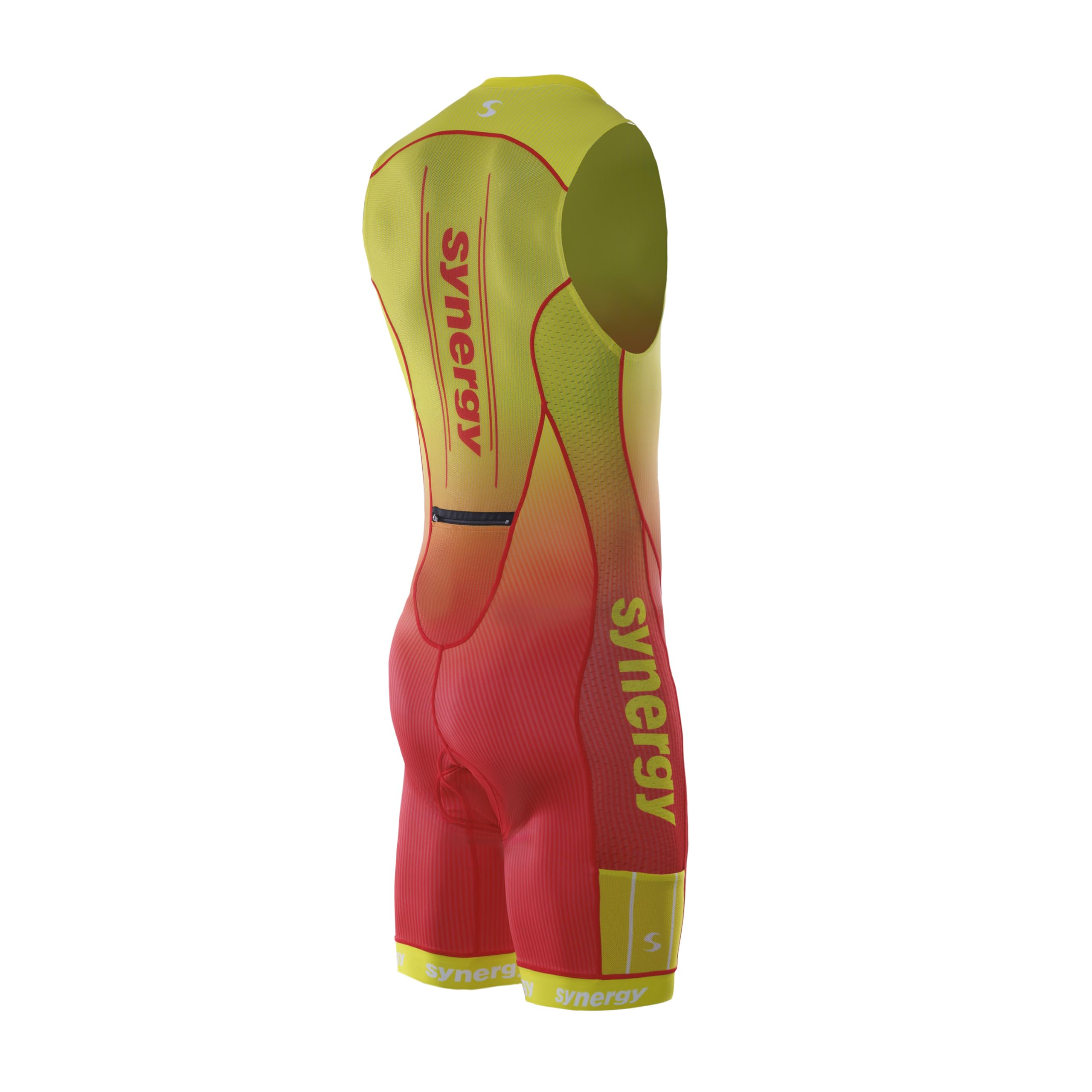Snapklik.com : Synergy Triathlon Tri Suit - Mens Elite Sleeveless Trisuit