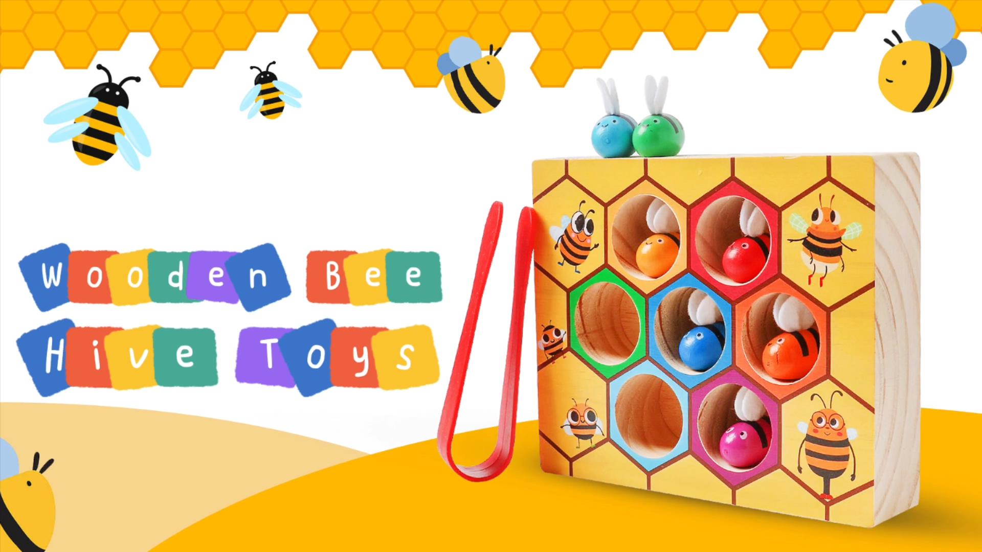 Watch Skrtuan Clamp Bee to Hive Matching Game on Amazon Live