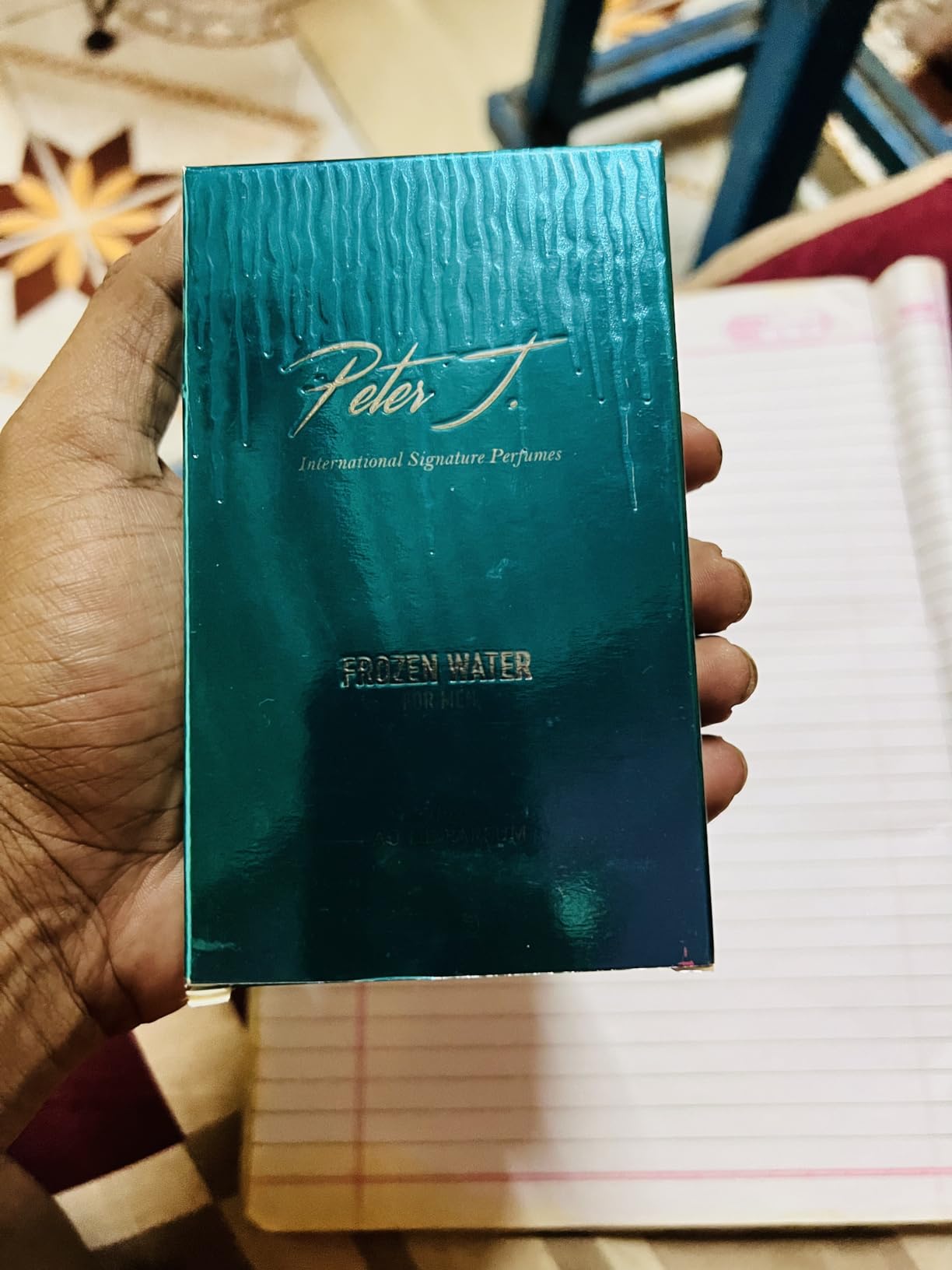 Buy Peter J Frozen Water 100ml Perfumes for Men | Luxury Eau De Parfum ...
