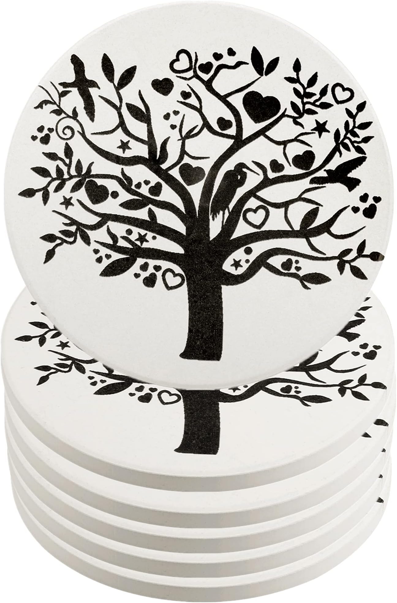 Amazon.com: Decorative Tree of Life Coaster Set - Celtic Art : Home ...