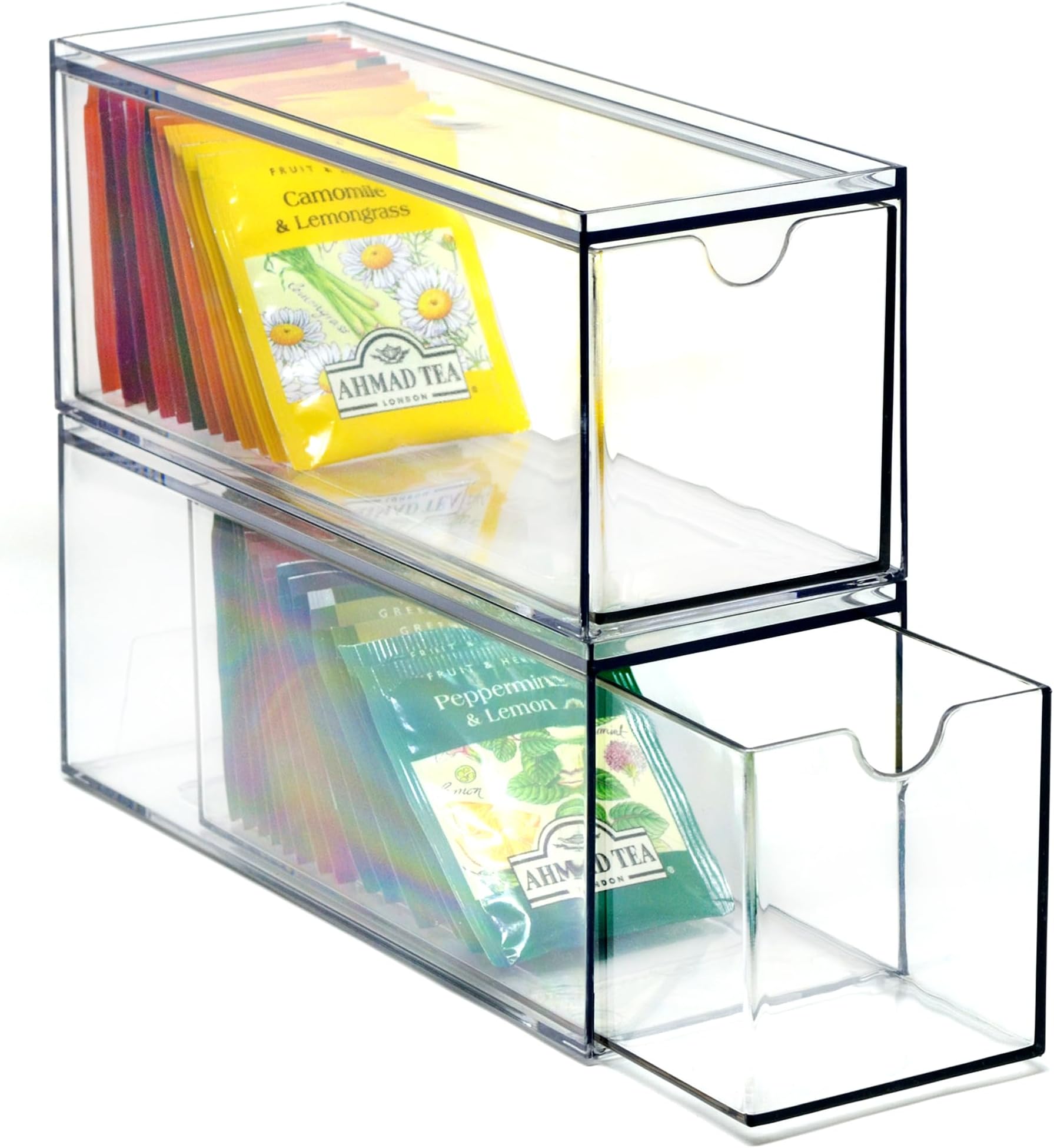 Amazon.com: Youngever 3 Drawers Plastic Kitchen Pantry Stackable ...