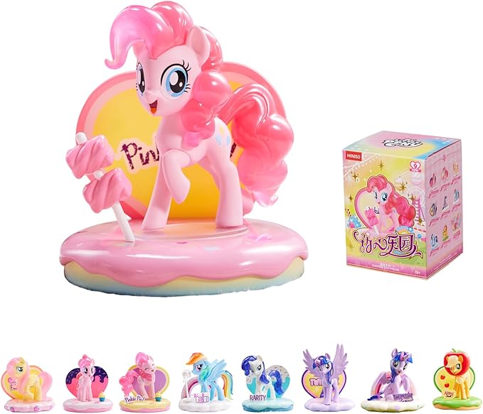Amazon.com: MINISO My Little Pony Sweetheart Paradise Series Blind Box ...