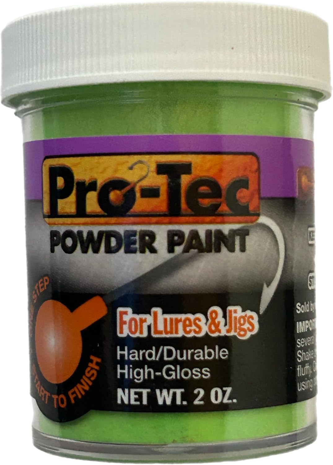 Amazon.com : Pro-Tec Powder Paint for fishing Lures and Jigs Powder ...