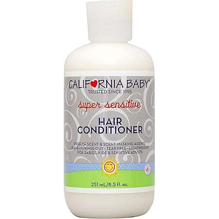Amazon.com: California Baby Super Sensitive Hair Conditioner - No ...