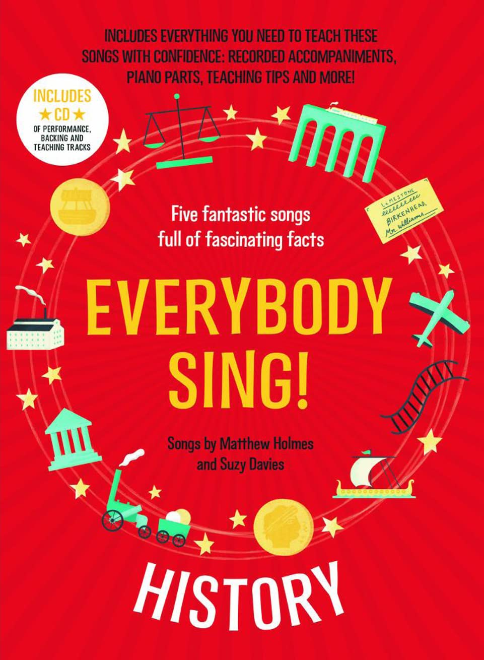 Amazon.com: Everybody Sing! History: Five Fantastic Songs Full of ...