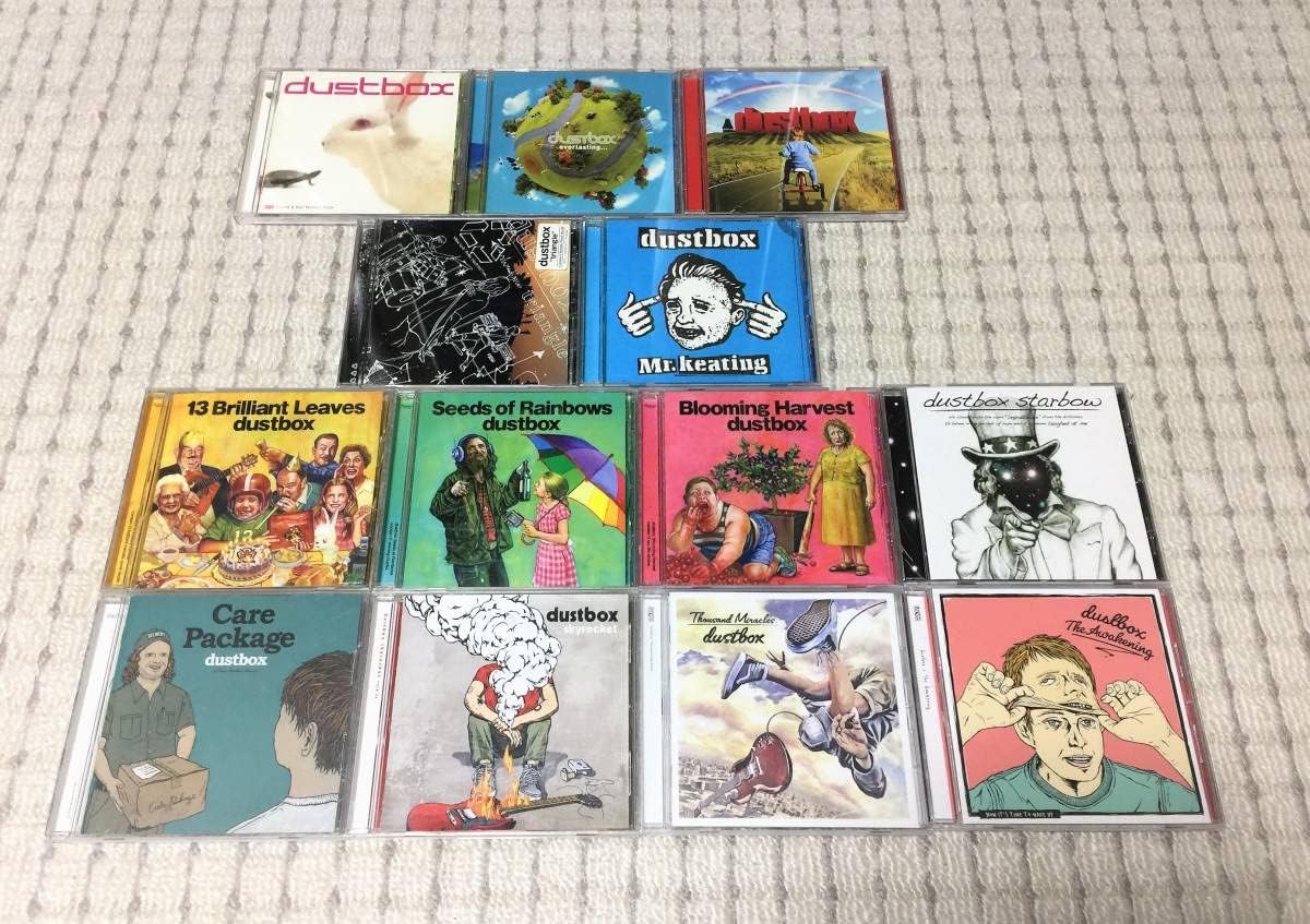 Amazon.co.jp: dustbox (ダストボックス) CD アルバム 13枚セット dustbox (ダストボックス) CD ...