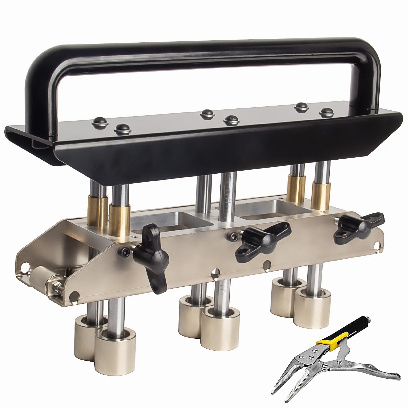 Dyncan Three-Station Edge Roller Bender, Sheet Metal Bead Roller ...