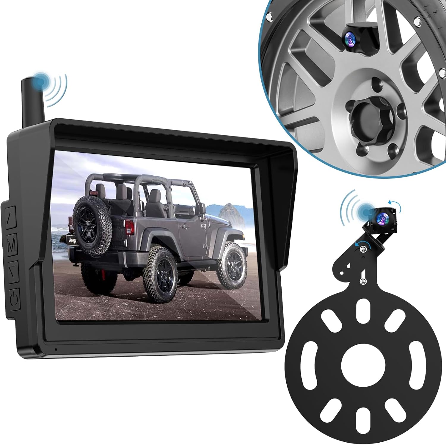 Amazon.com: DOUXURY Wireless Backup Camera & 5 Inch 1080P Monitor for ...