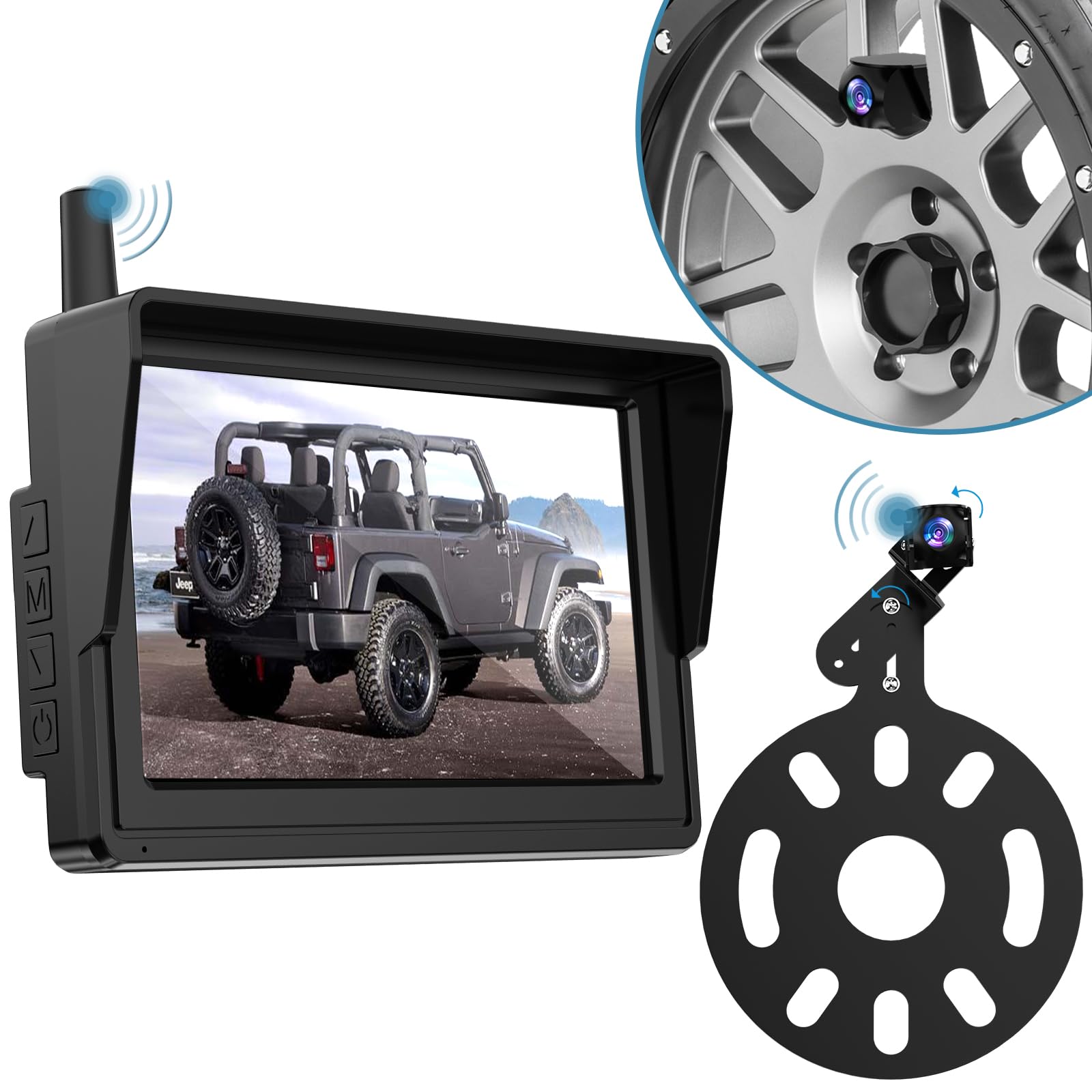 Amazon.com: DOUXURY Wireless Backup Camera & 5 Inch 1080P Monitor for ...